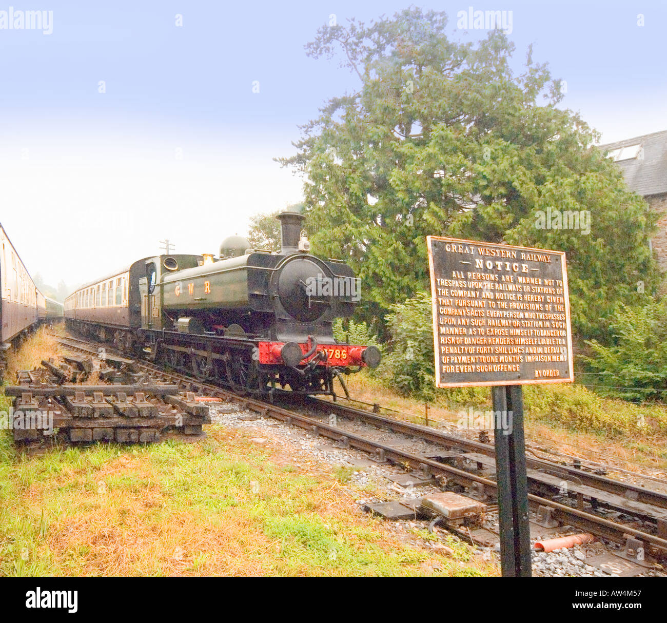 england devon the south devon railway known as the dart valley railway ...