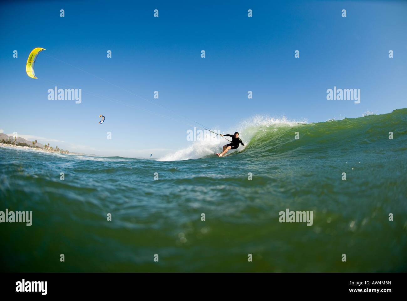 A male Kite Surfing C Street Ventura California USA Stock Photo - Alamy