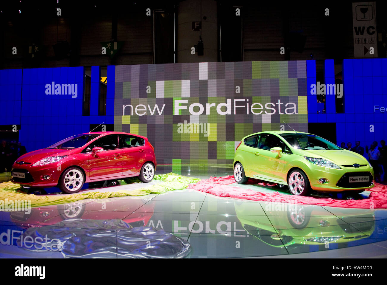 Ford Fiesta launch Stock Photo - Alamy
