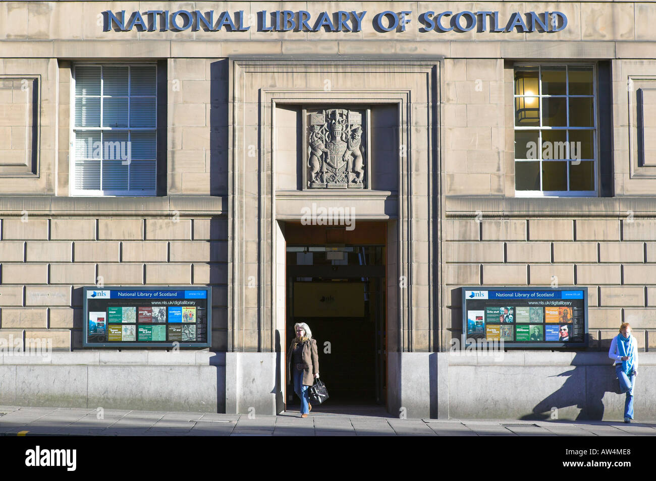 The National Library of Scotland, Edinburgh, Scotland Stock Photo - Alamy