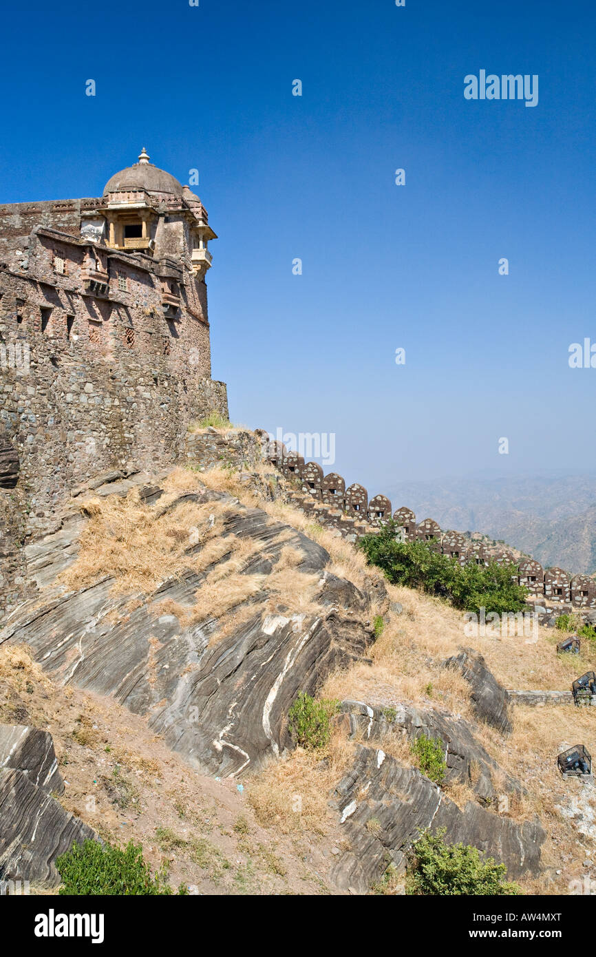 Kumbalgarh (Kumbhalmer) Fort, Rajasthan, India Stock Photo - Alamy
