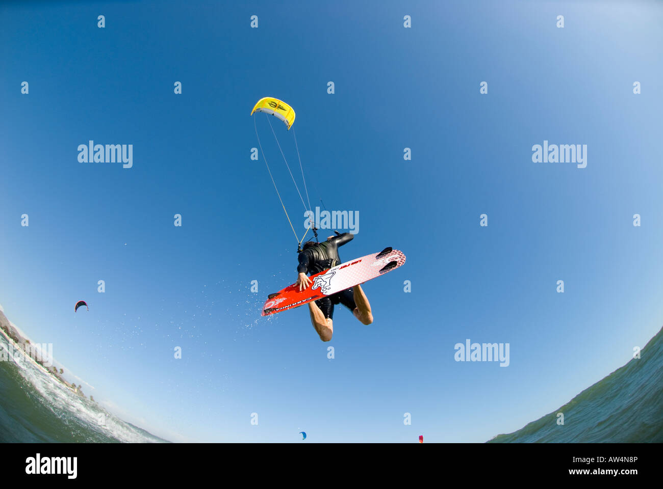 A male Kite Surfing C Street Ventura California USA Stock Photo - Alamy