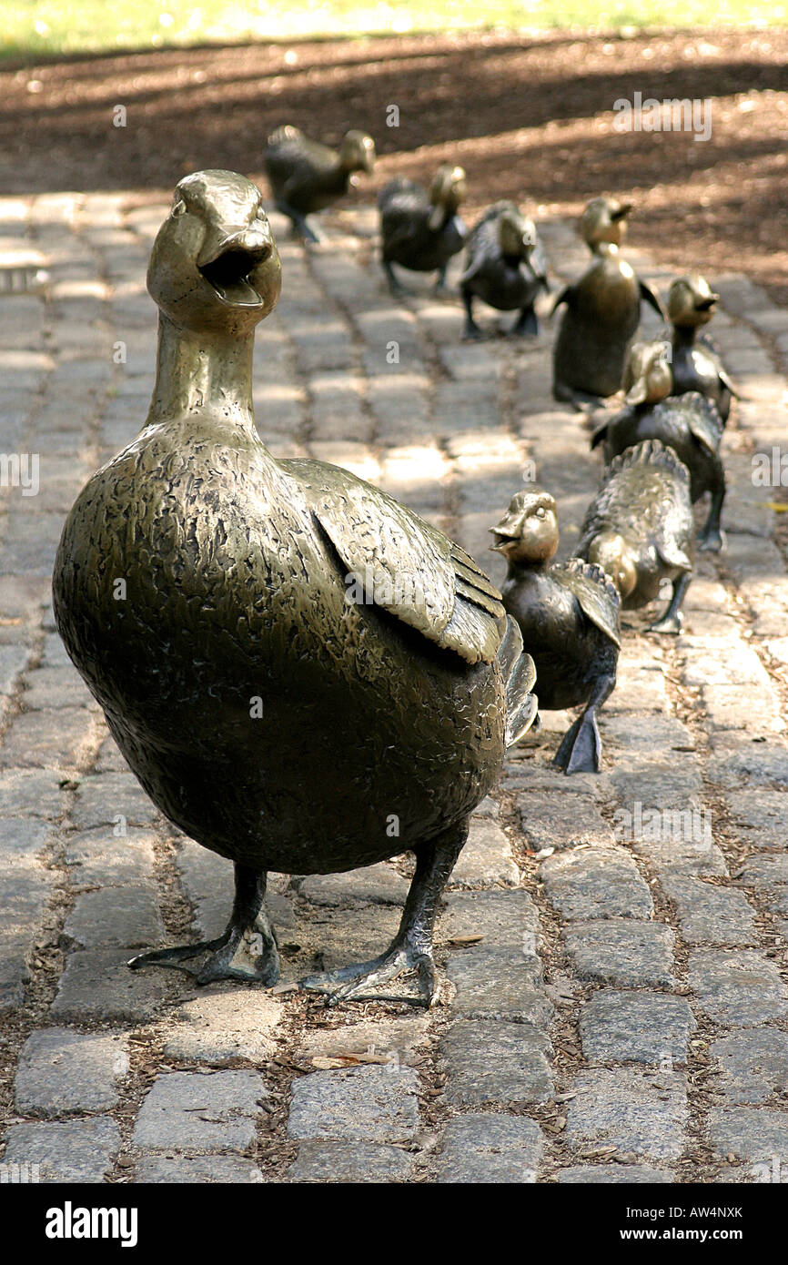The Make Way for Ducklings statues are a popular landmark for kids and ...