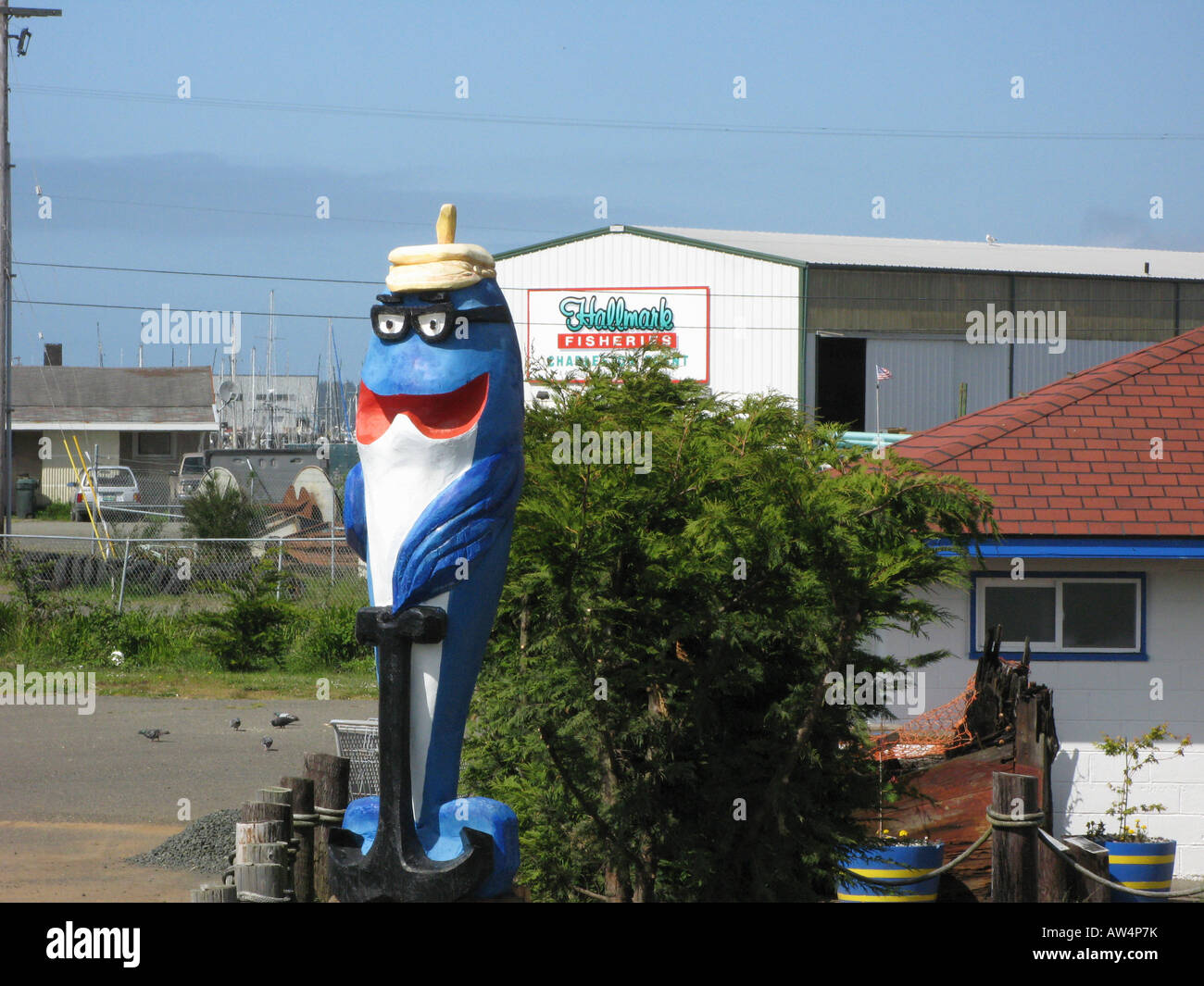 Coos Bay, Oregon, USA Charlie Tuna Stock Photo - Alamy