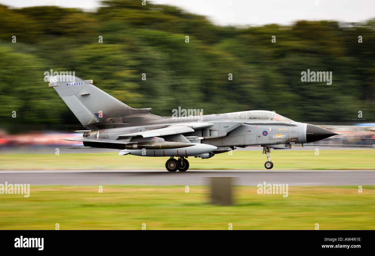 Tornado GR4 fighter jet taking off Stock Photo - Alamy