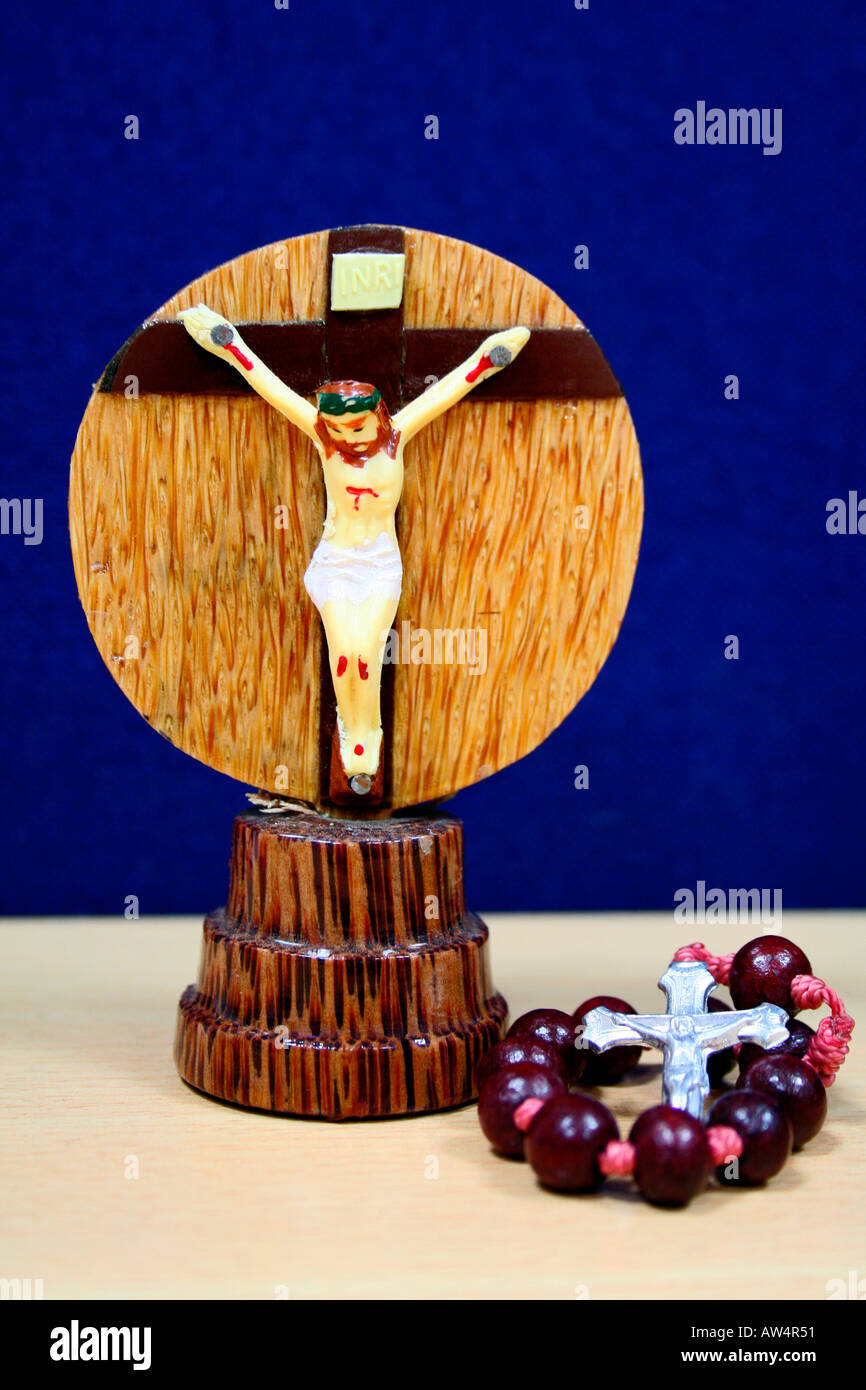 Miniature statue of Jesus Christ Stock Photo - Alamy