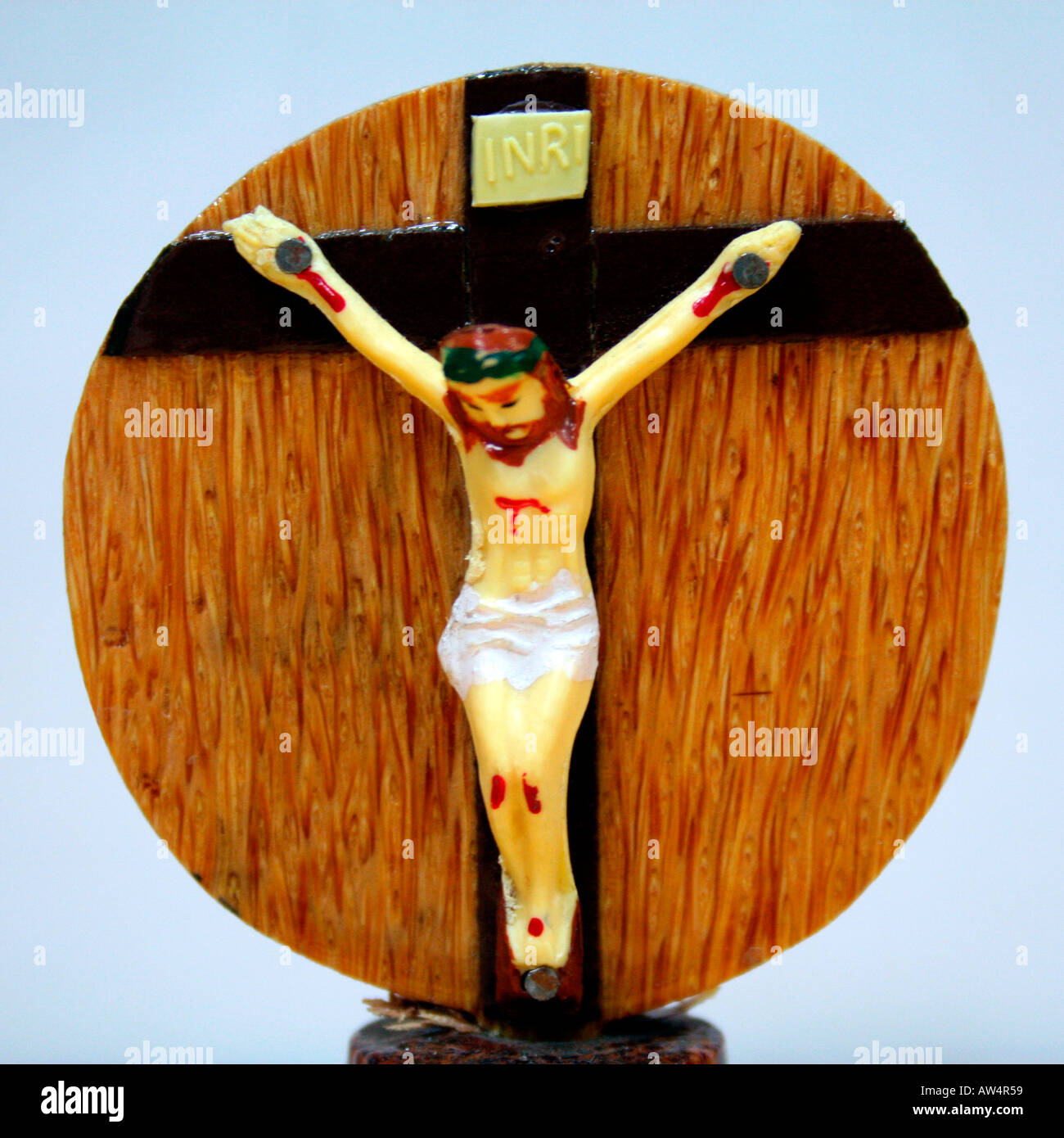 Miniature statue of Jesus Christ Stock Photo - Alamy