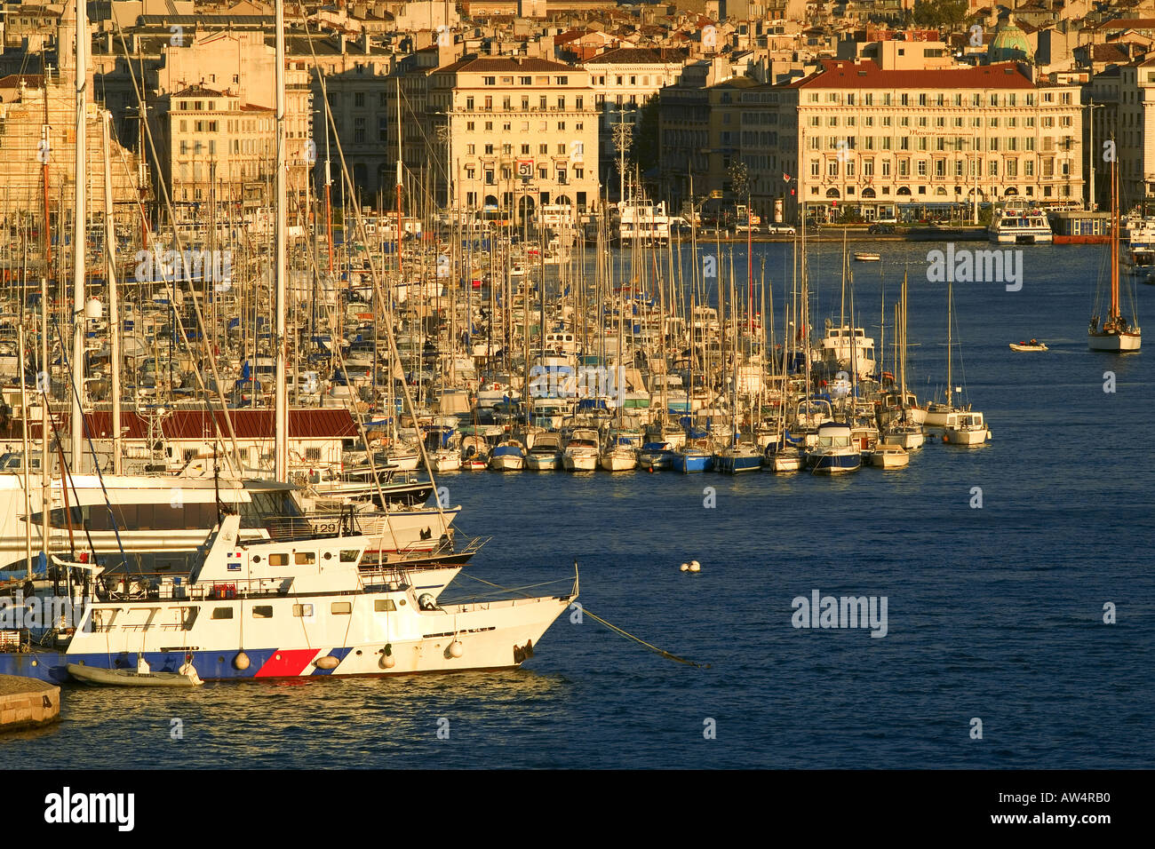 MARSEILLE HARBOUR PROVENCE FRANCE Stock Photo - Alamy
