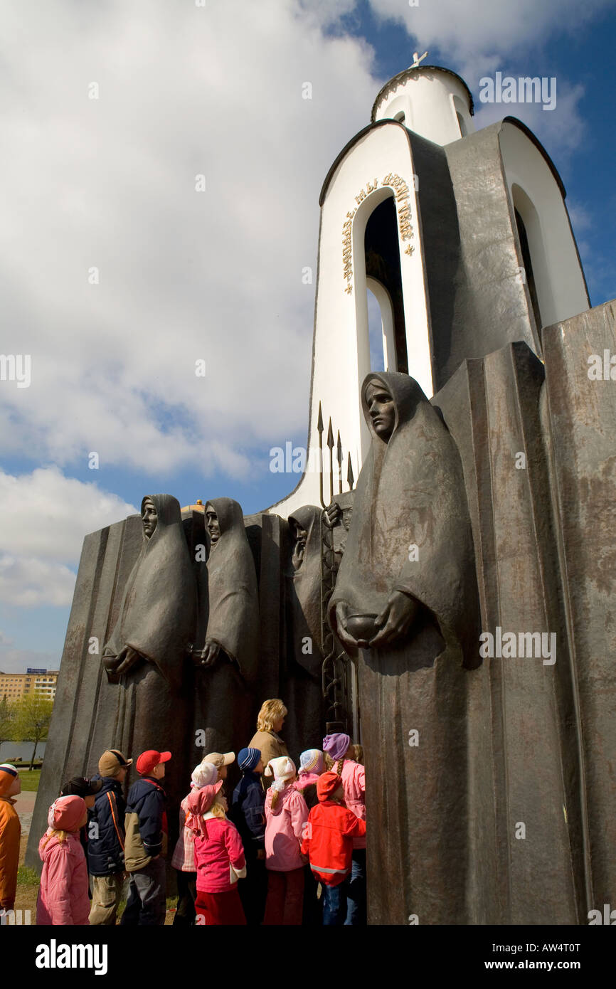 The island of tears – a monument in Minsk Belarus for the 771 ...