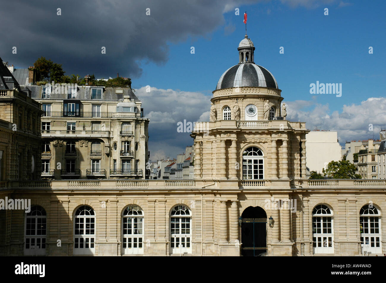Dome of the Senat, Paris, France Stock Photo - Alamy