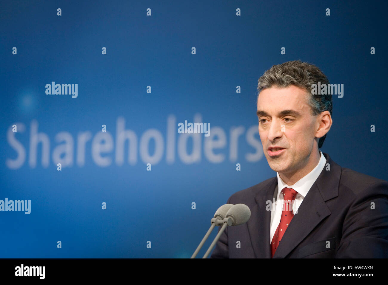 Frank Appel CEO of Deutsche Post World Net Stock Photo - Alamy