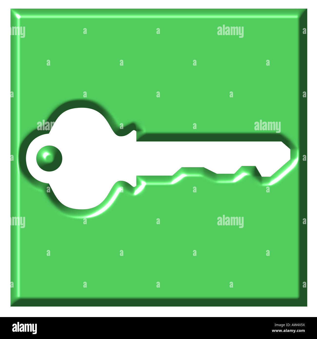 Key emblem Cut Out Stock Images & Pictures - Alamy
