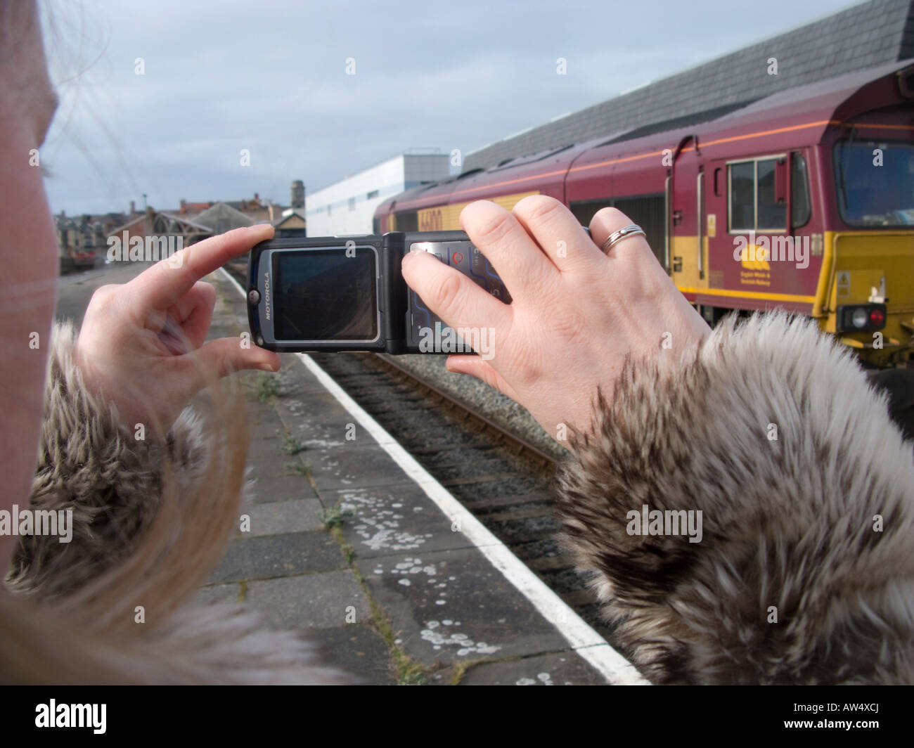 Train anorak hi-res stock photography and images - Alamy