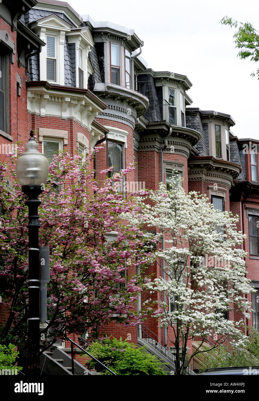 Victorian architecture boston hi-res stock photography and images - Alamy