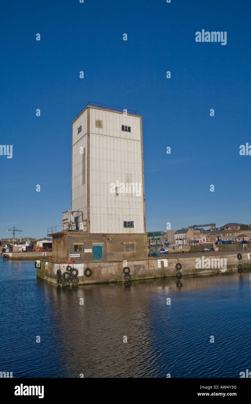 The ice factory at Buckie Harbour Buckie Moray Grampian Scotland Gt ...