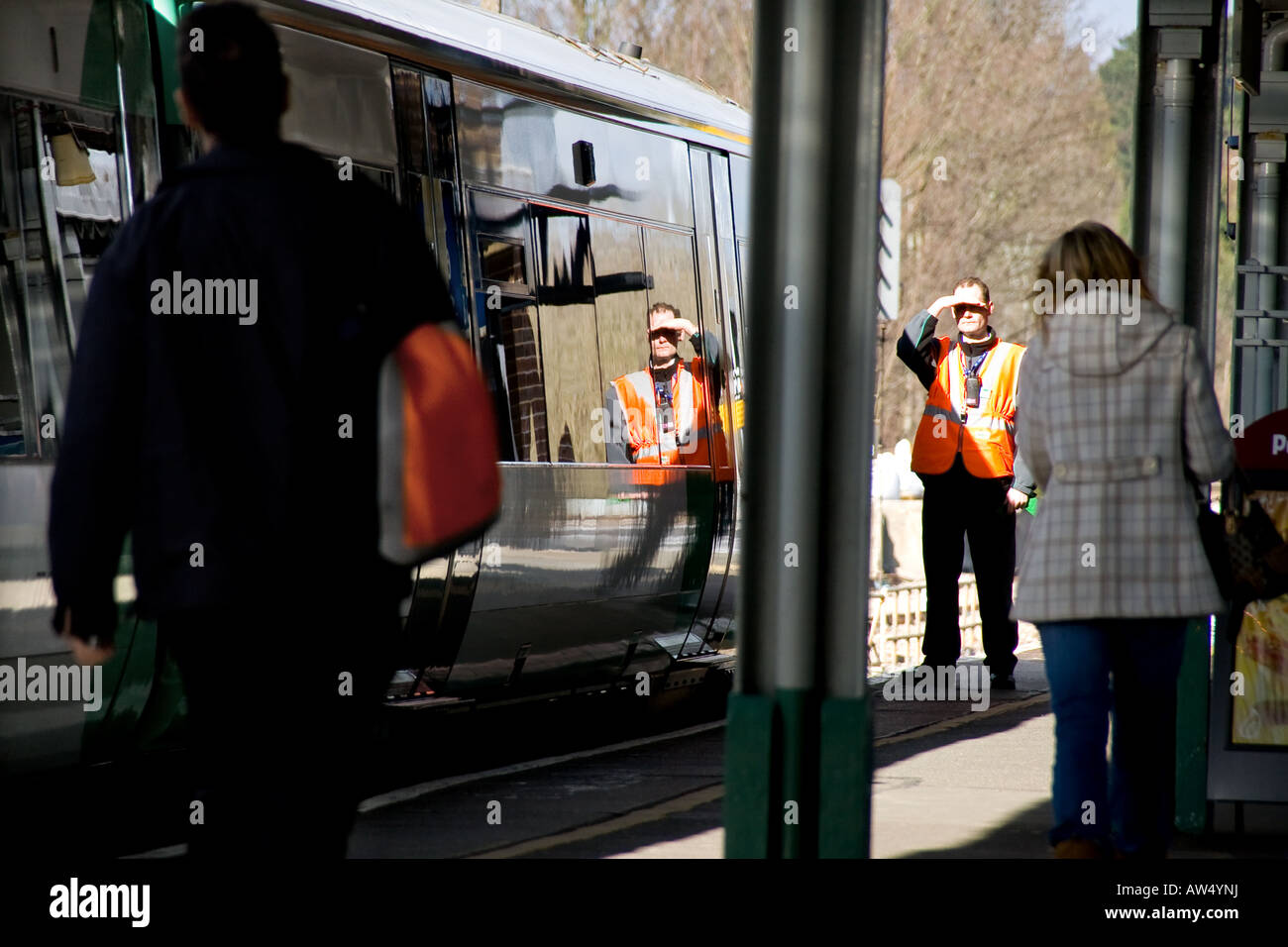 British rail guard hi-res stock photography and images - Alamy