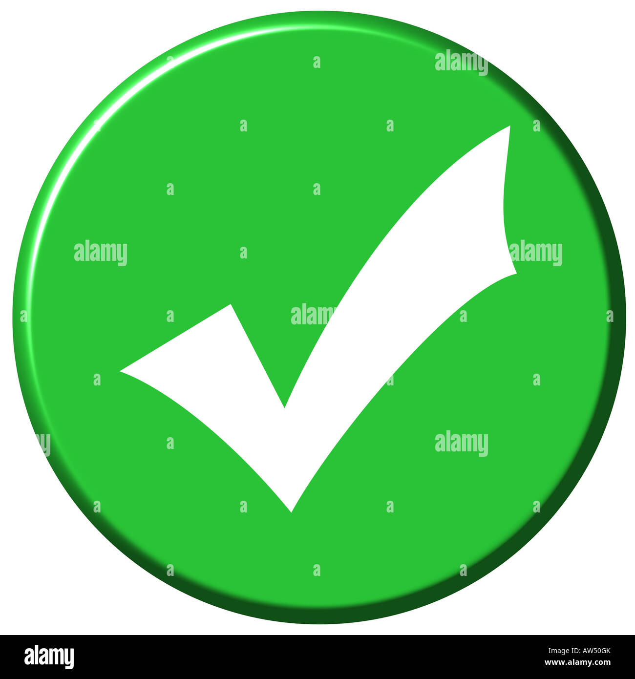 3d ok button Stock Photo - Alamy