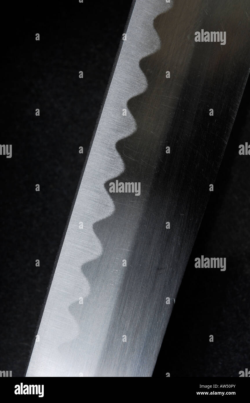 Sharp carbon steel shiny blade Stock Photo - Alamy