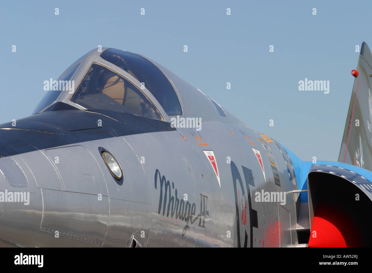 French Air Force Mirage IV nuclear bomber jet aircraft Mirage 4 Stock ...