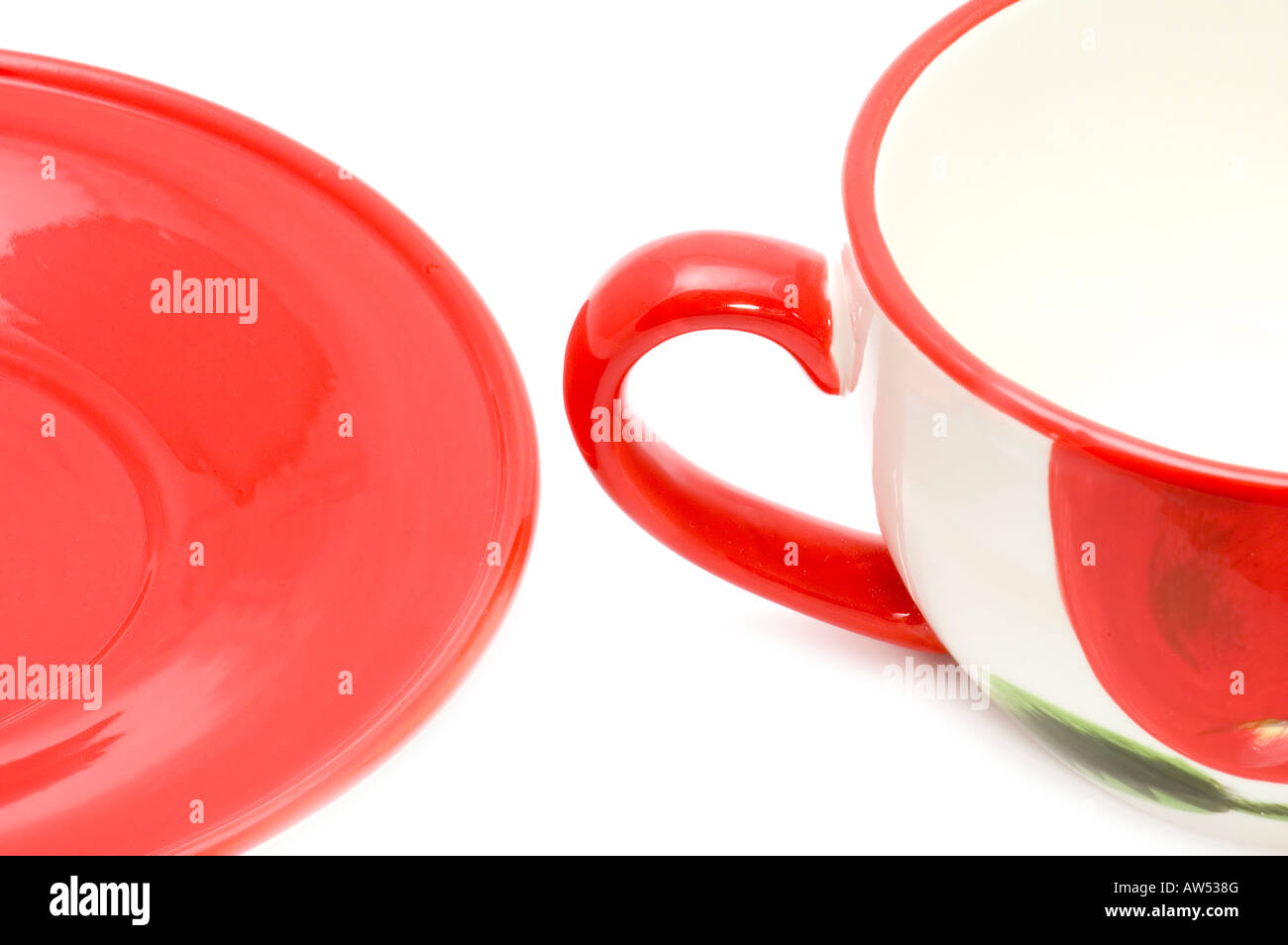 object on white kitchen utensil coffee cup Stock Photo - Alamy