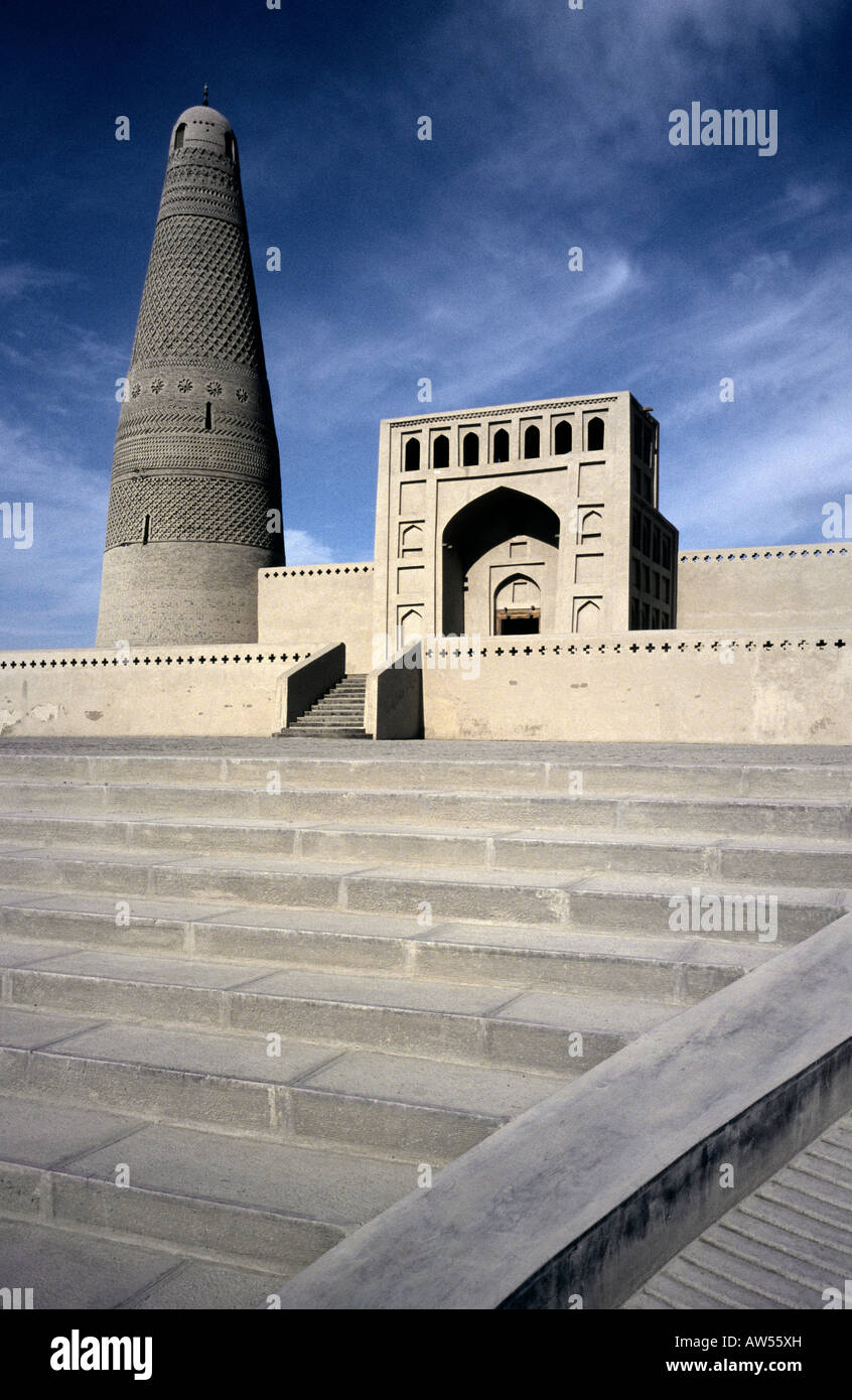 July 8, 2006 - The mosque of Emin Ta (Emin Minaret) near Turpan ...