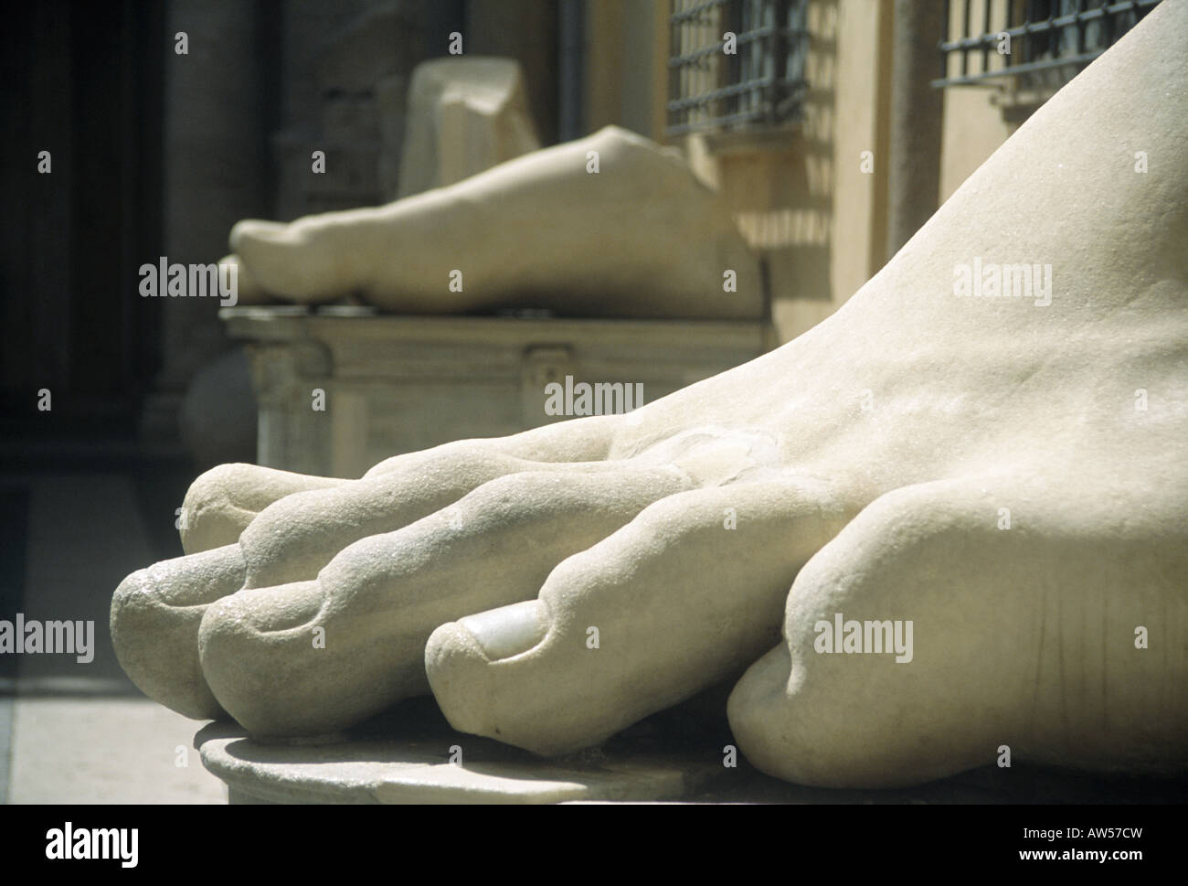 Capitoline museum Palazzo dei Conservatori Courtyard Statues Marble ...