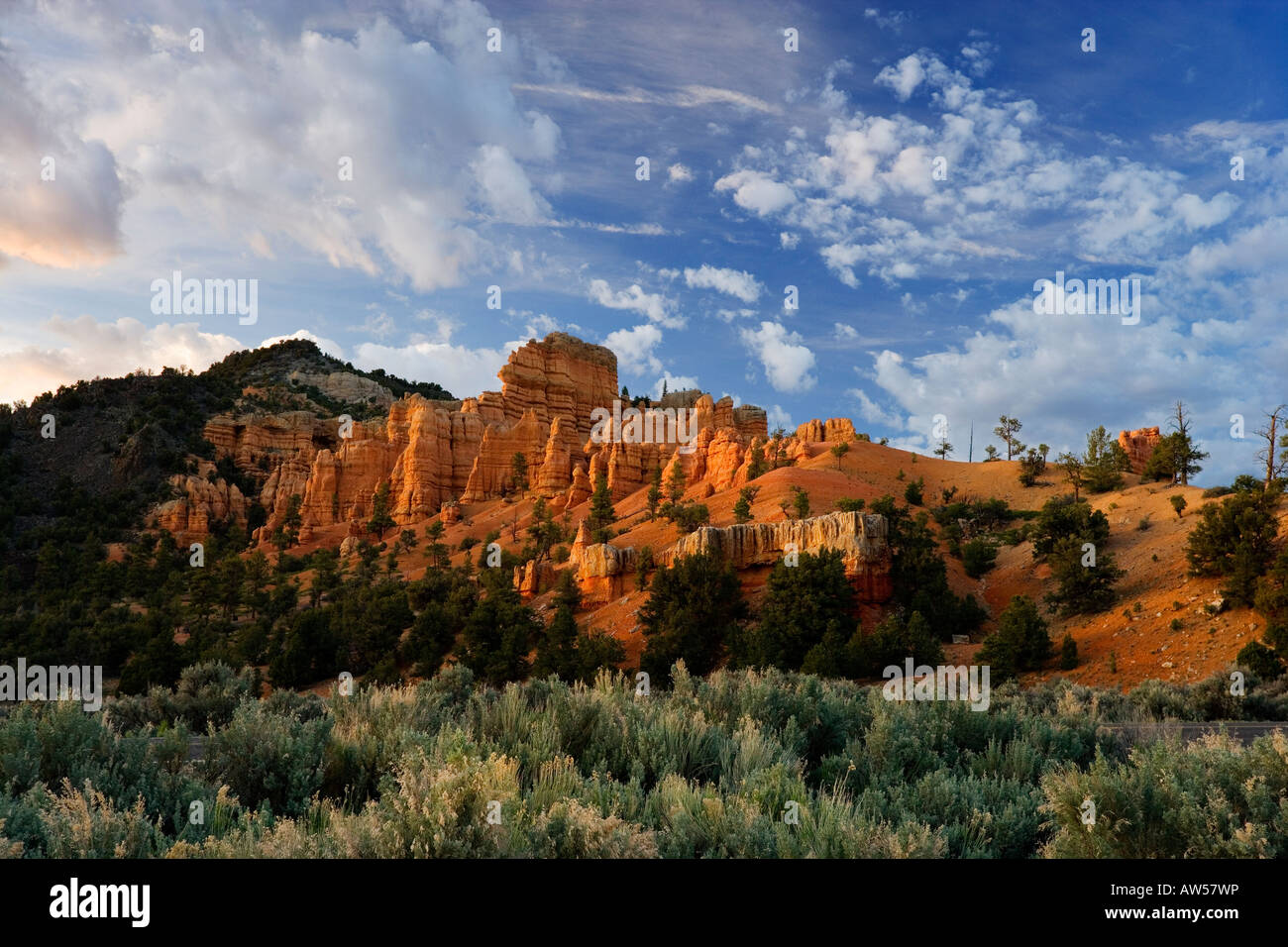 Red Canyon Utah Stock Photo - Alamy