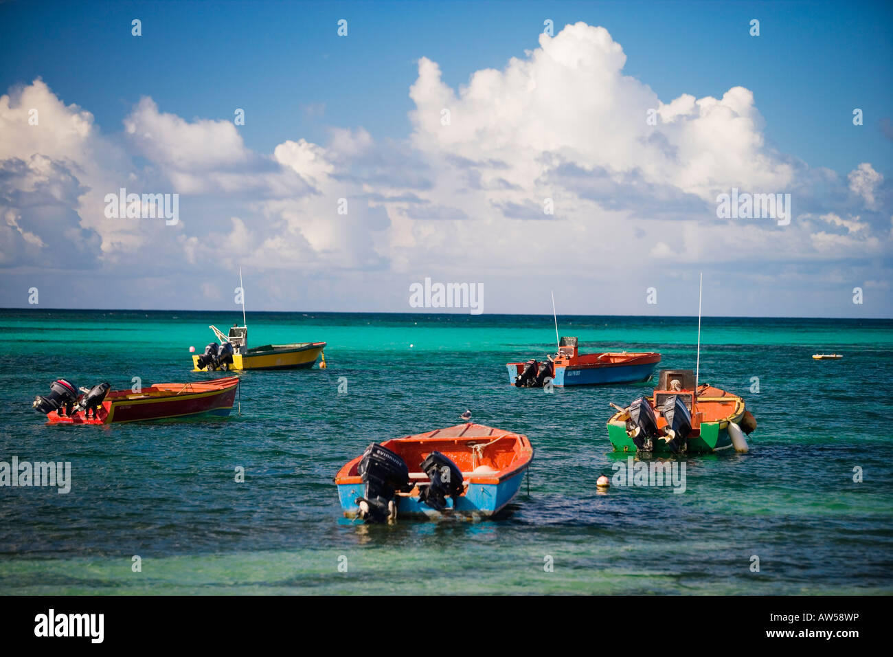 Island harbor anguilla hi-res stock photography and images - Alamy