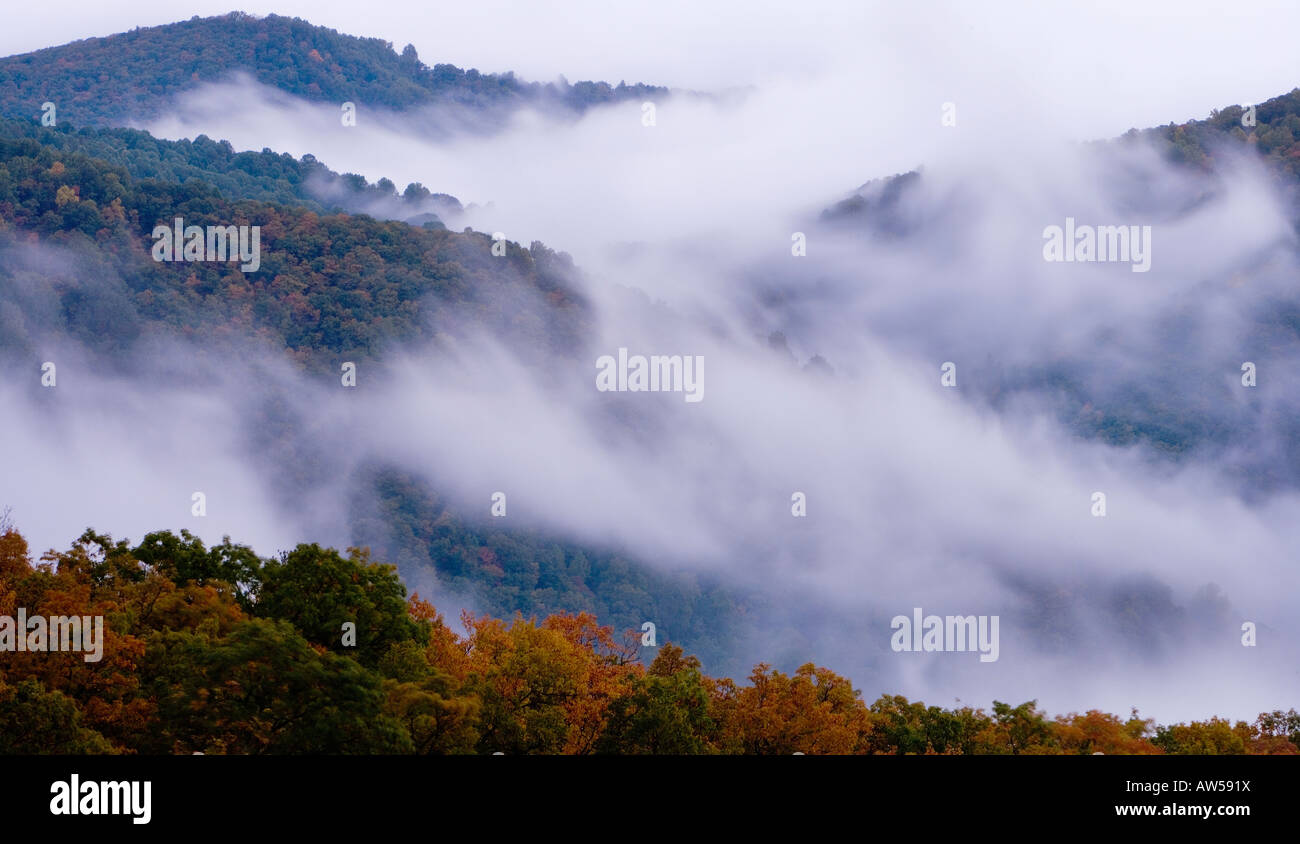 Hemlock Springs Overlook Stock Photo - Alamy
