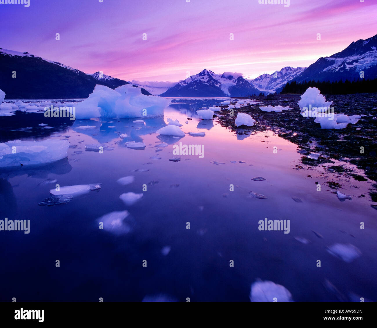 Harriman fjord hi-res stock photography and images - Alamy