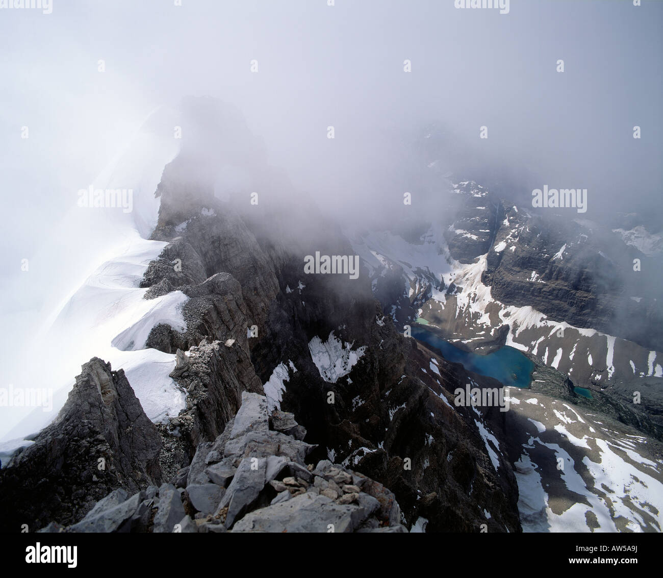 Mt Victoria Yoho National Park Alberta Stock Photo - Alamy