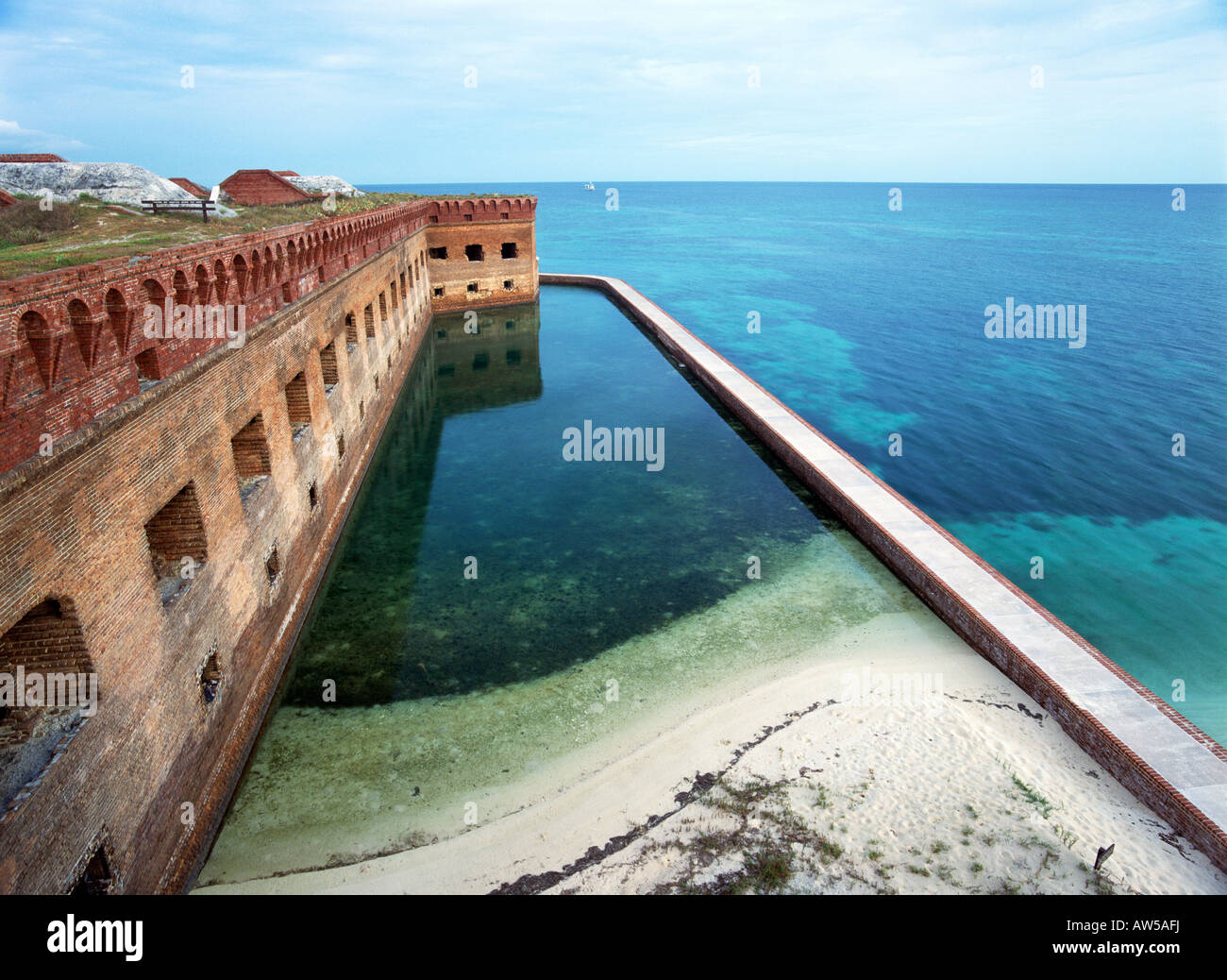 Fort Jefferson Dry Tortugas National Park Stock Photo - Alamy