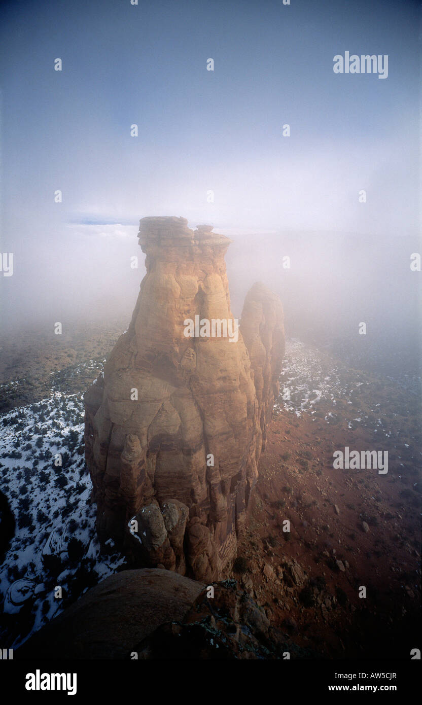 Independence Rock Colorado N M Stock Photo - Alamy