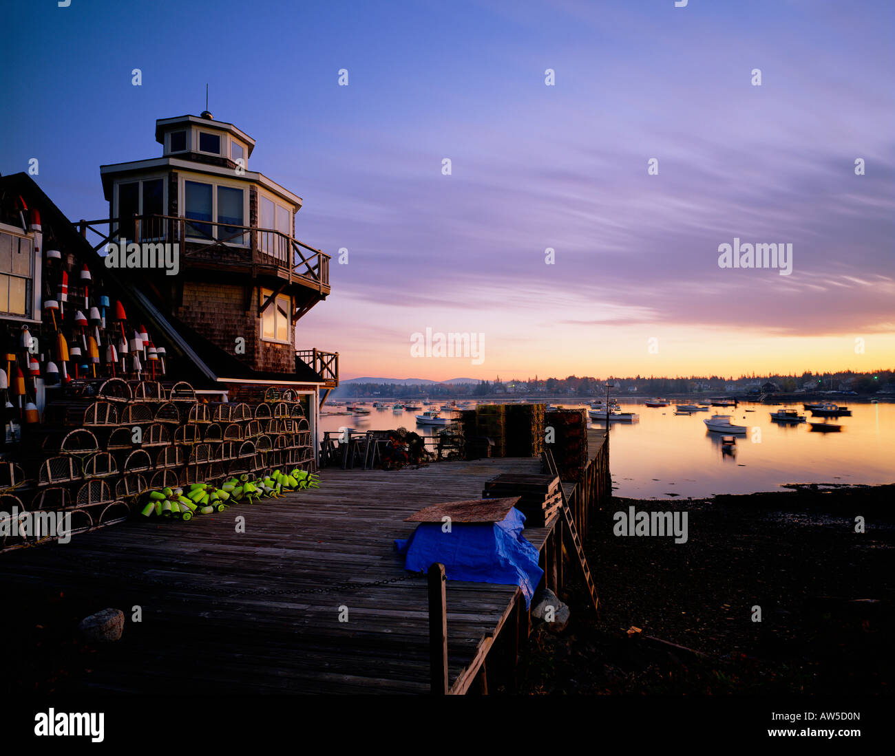 Bernard Harbor, Mount Desert Island Stock Photo - Alamy