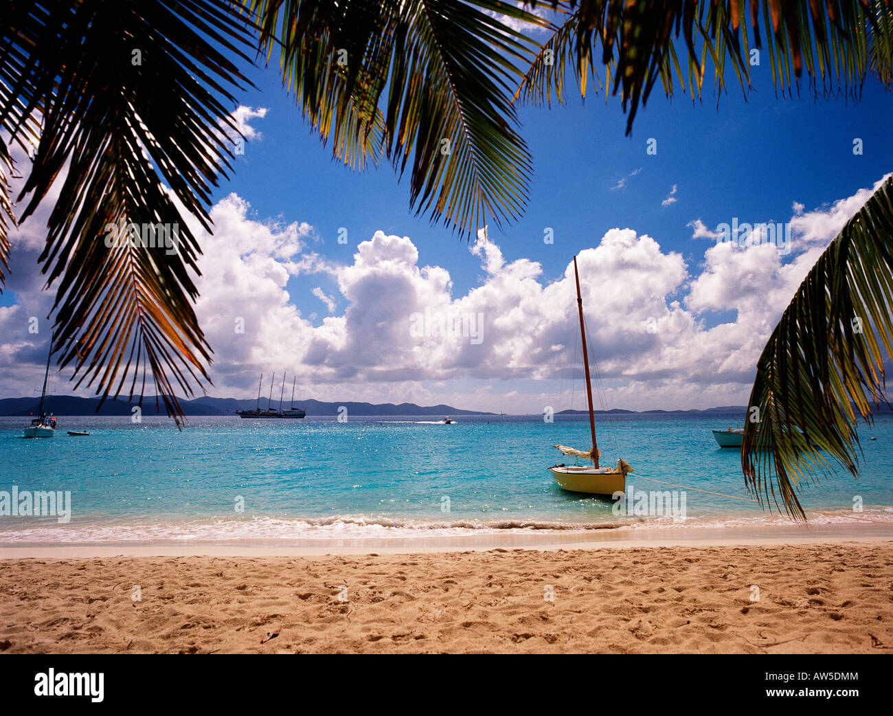 Jost Van Dyke Island in the British Virgin Islands Stock Photo - Alamy