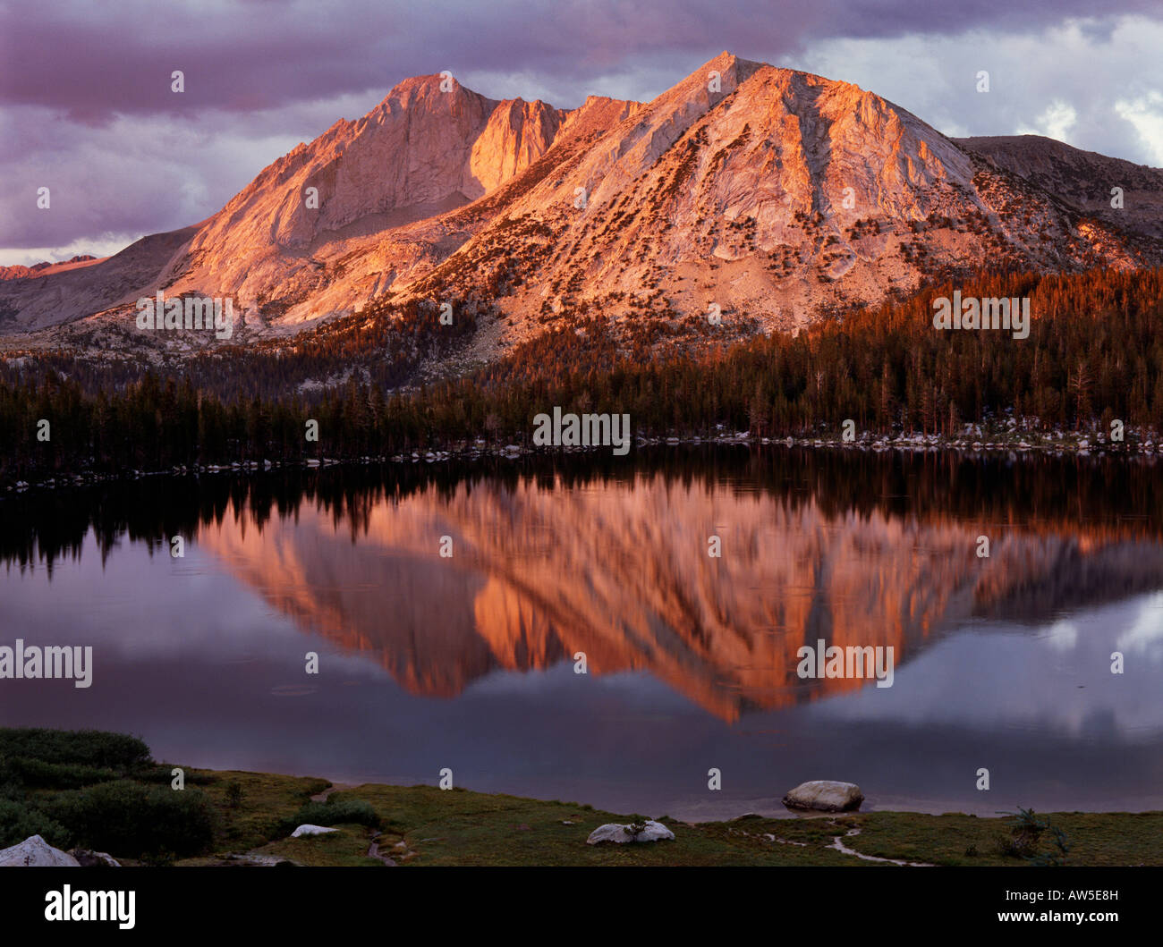 Mount Conness Yosemite National Park California Stock Photo - Alamy