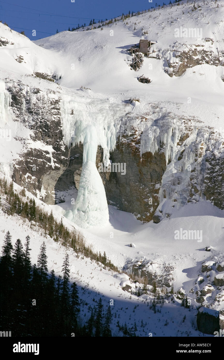 Ingram Falls frozen, San Juan Range Stock Photo - Alamy