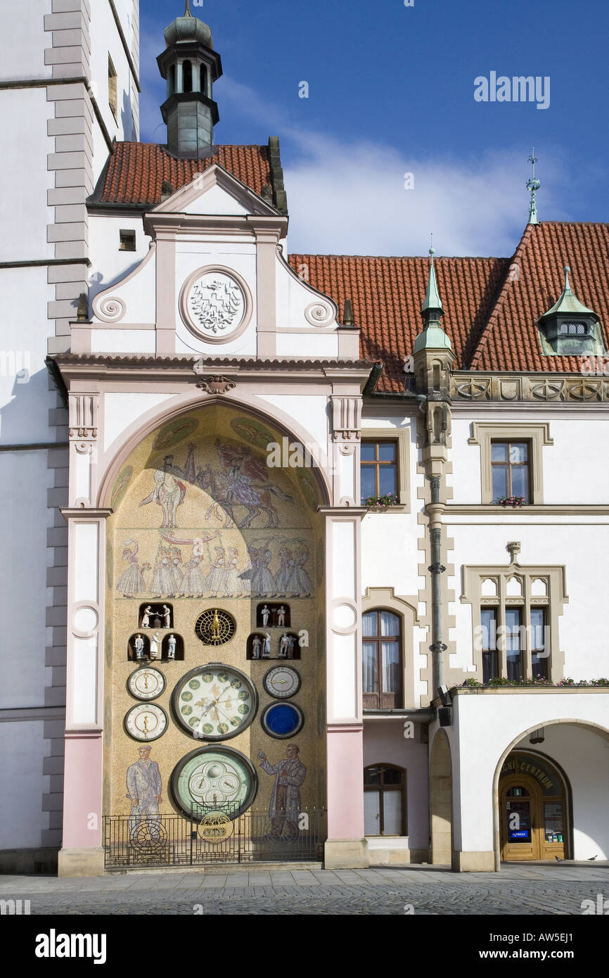 Astronomical Clock Olomouc Czech Republic High Resolution Stock ...