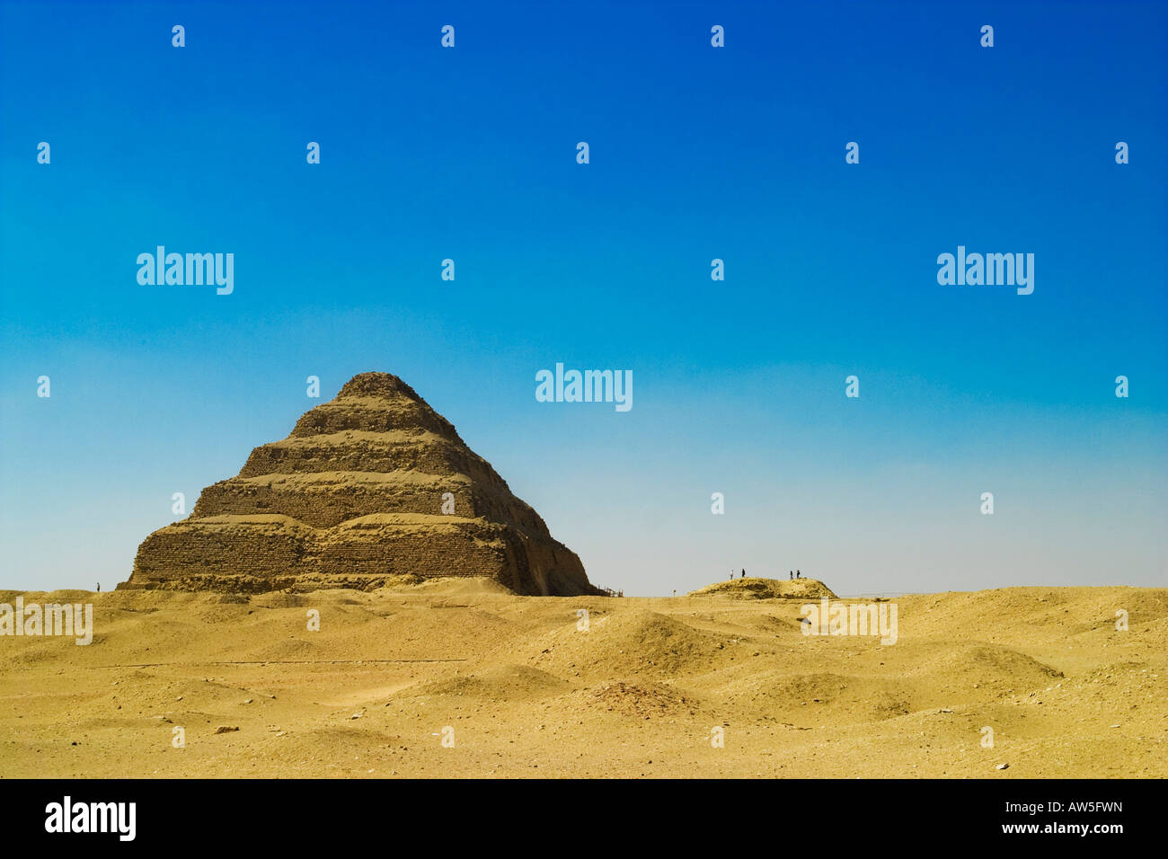 the Step Pyramid close to Cairo Egypt Stock Photo - Alamy