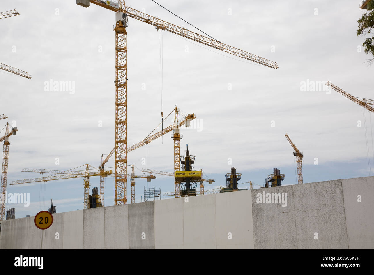 Green point Stadium - Construction IV Stock Photo - Alamy