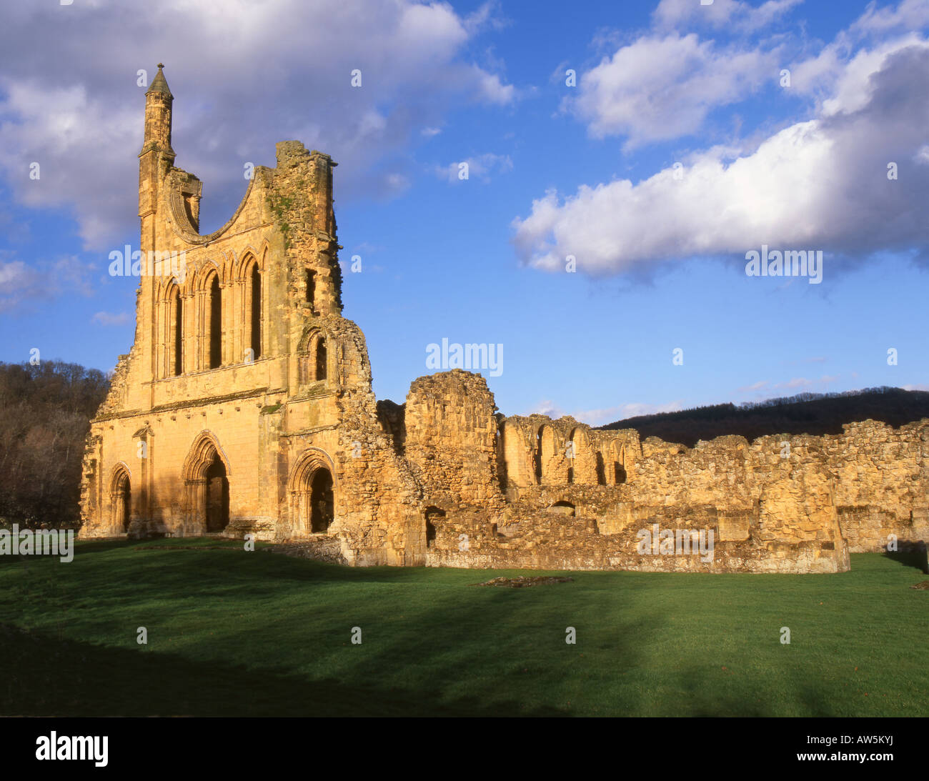 Byland Abbey, near Coxwold, North Yorkshire, England, UK Stock Photo ...