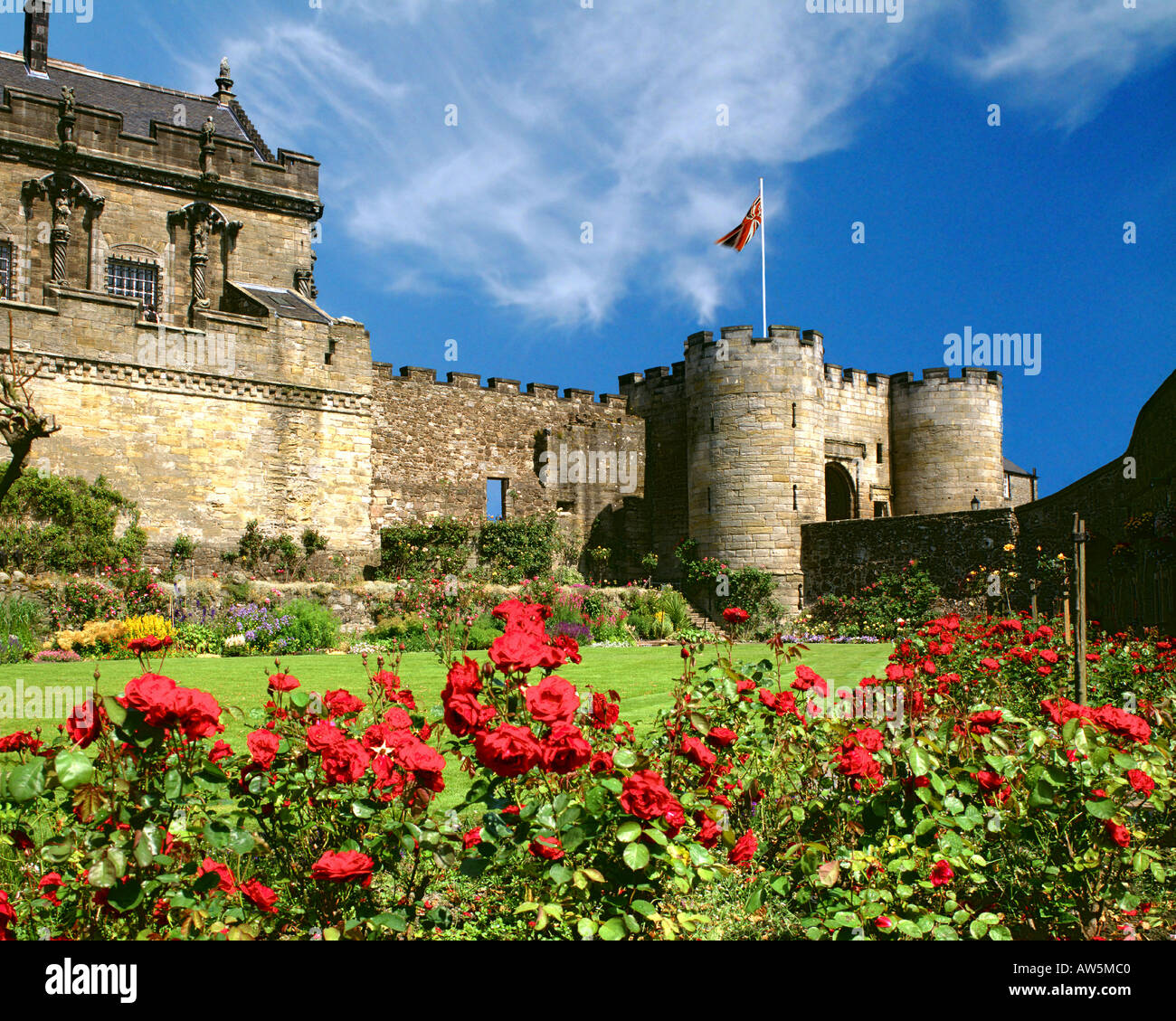 Old photo of stirling castle hi-res stock photography and images - Alamy