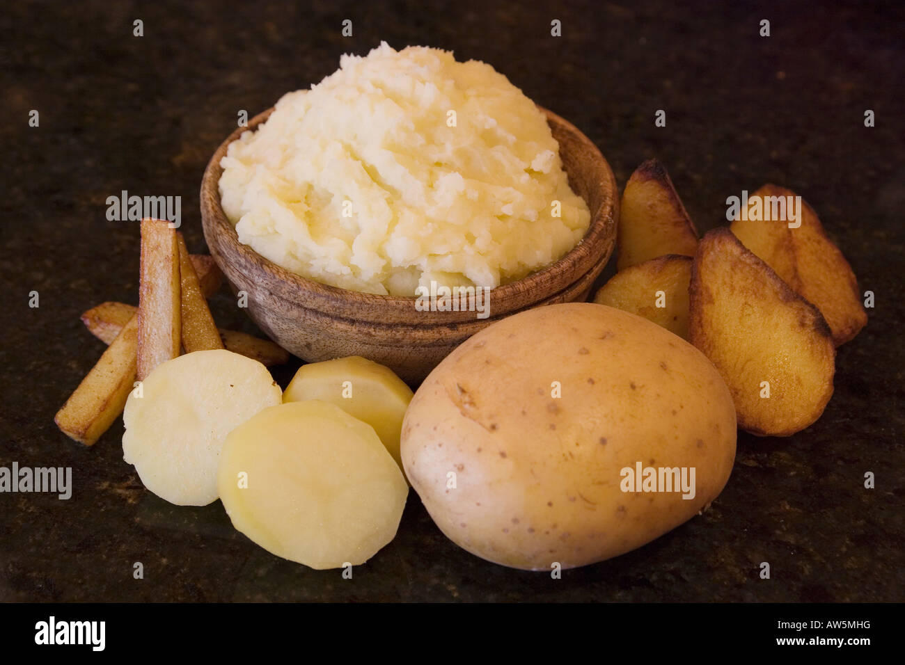 various potato foods Stock Photo - Alamy
