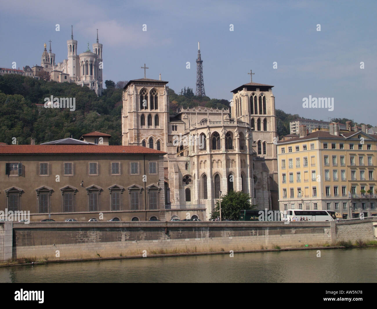 Lyon riverfront hi-res stock photography and images - Alamy