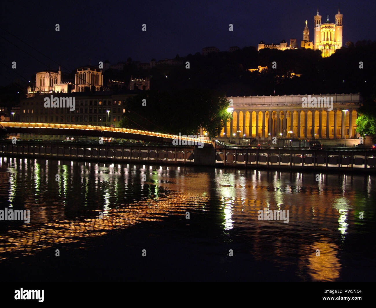 Lyon riverfront hi-res stock photography and images - Alamy