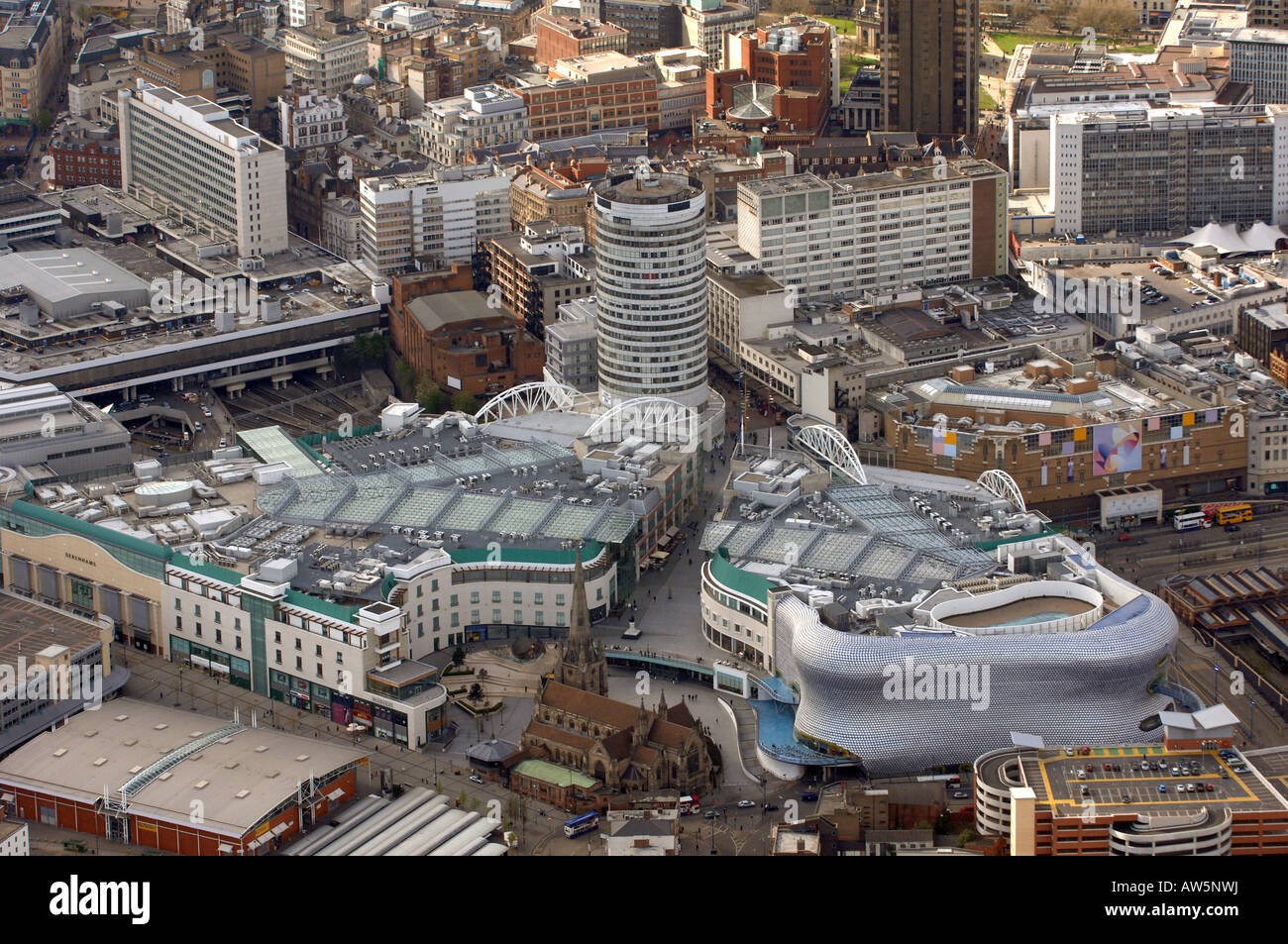 Birmingham bullring aerial hi-res stock photography and images - Alamy