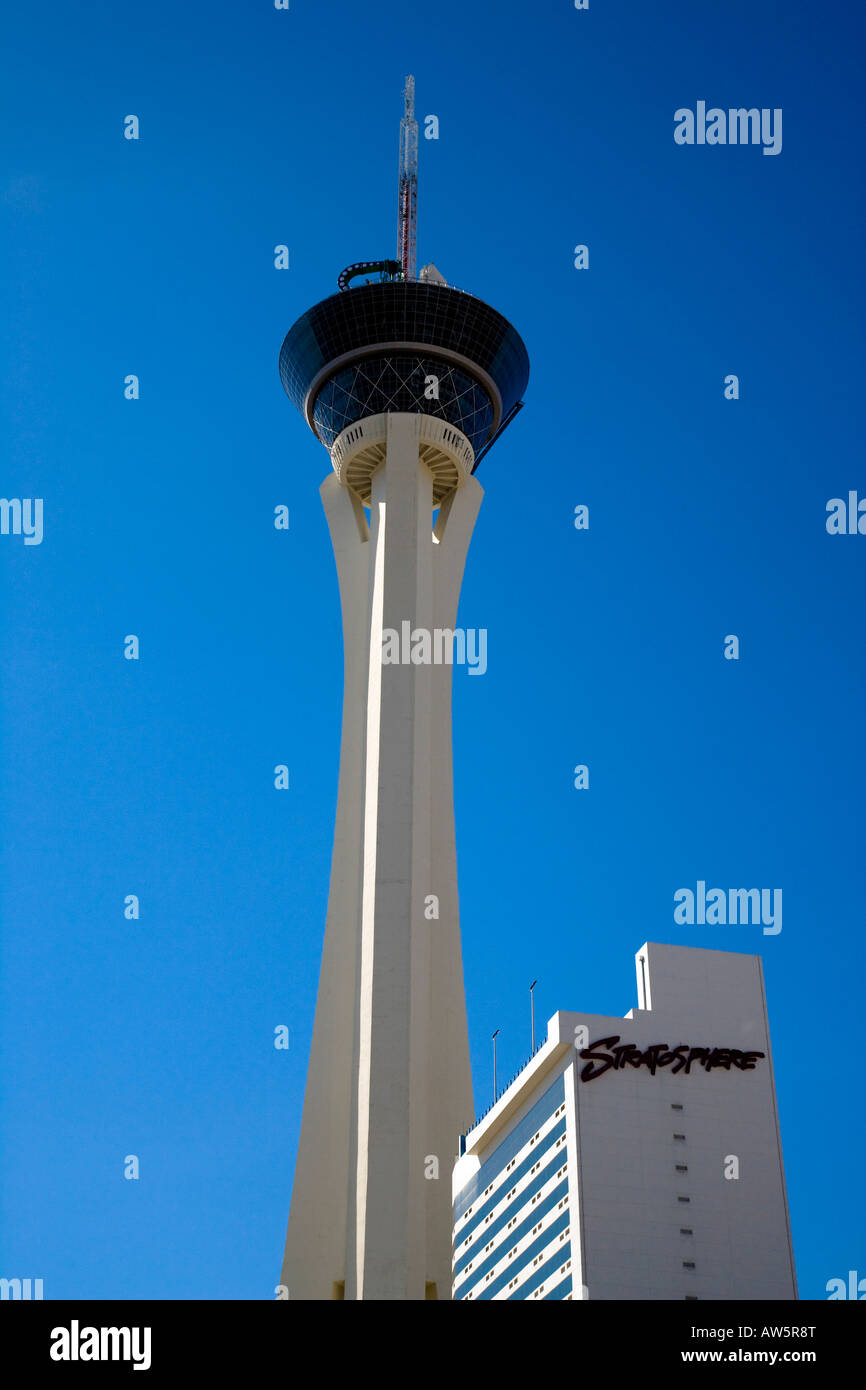 The Stratosphere Tower Las Vegas Nevada Stock Photo - Alamy