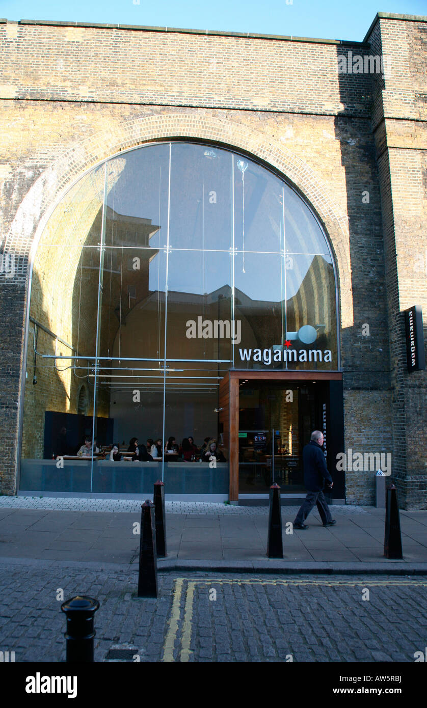Wagamama restaurant, London Stock Photo - Alamy