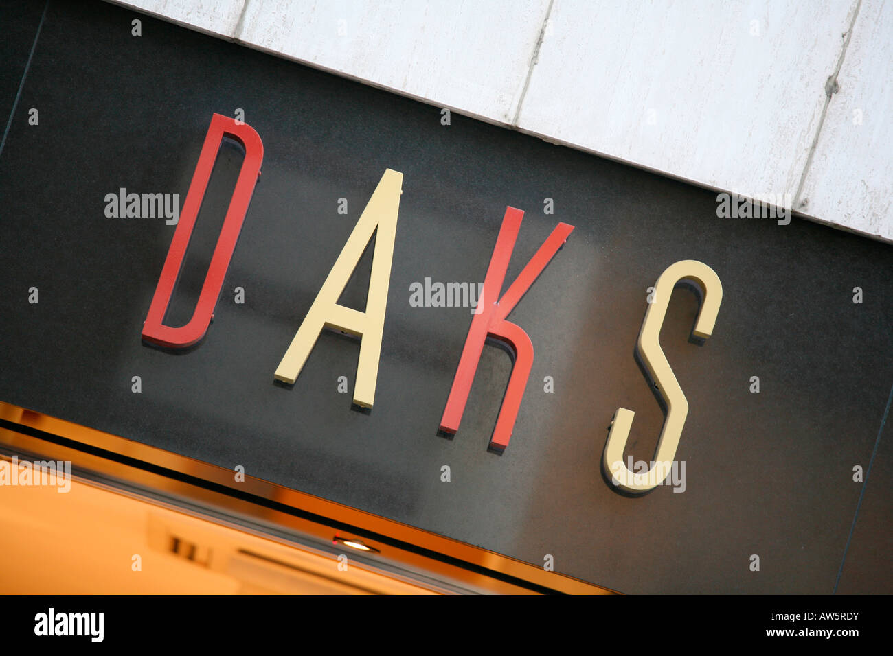 DAKS store, London Stock Photo - Alamy