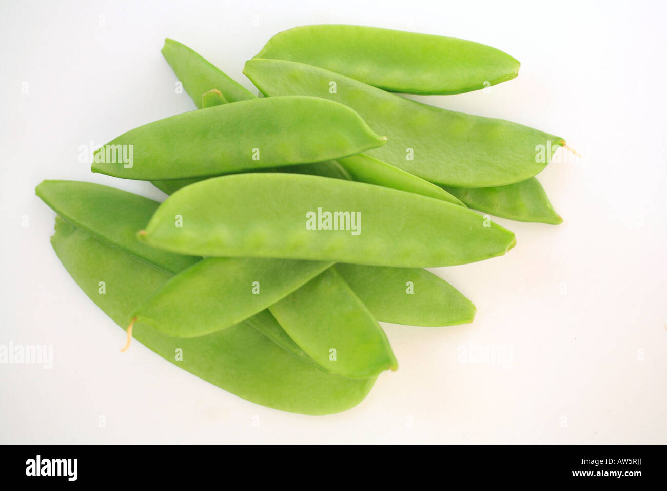 Snow Peas, also known as Mange Tout Stock Photo - Alamy
